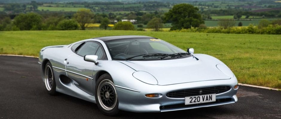 Jaguar XJ220 25th Anniversary at Silverstone Classic - Just British