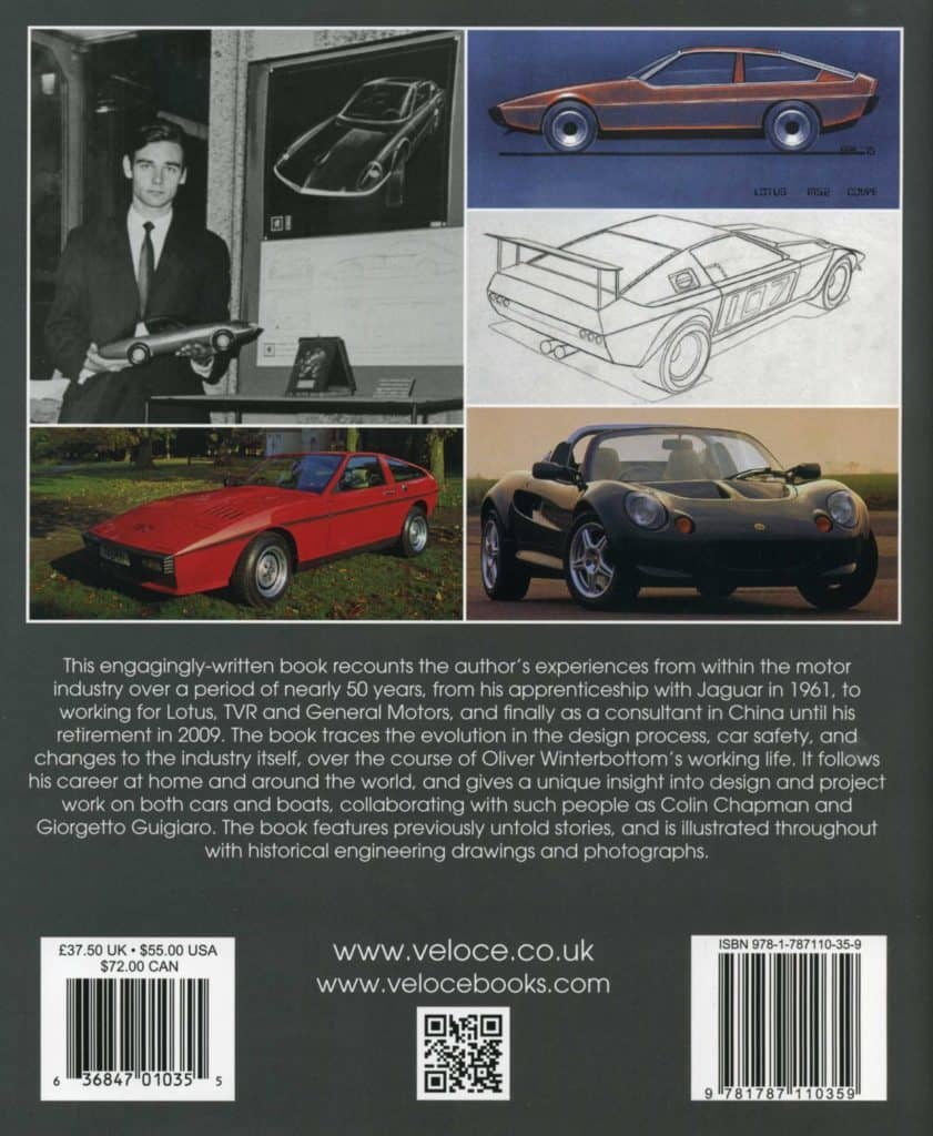 Review - A Life in Car Design by Oliver Winterbottom - Just British