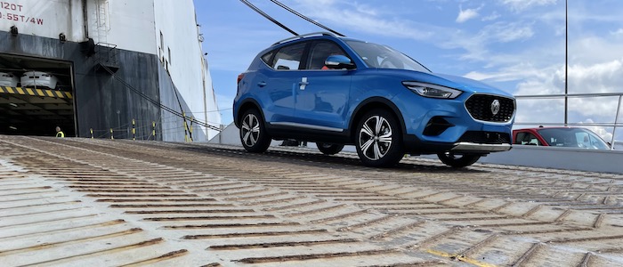 Largest Ever Shipment of MGs arrives at Portbury Docks - 2,892 Cars ...